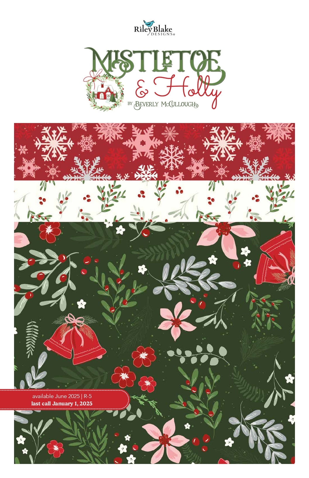 Mistletoe & Holly – Cute Little Fabric Shop