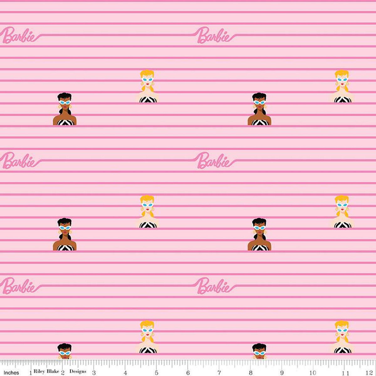 DEAL Barbie World Barbie Stripe C15022 Pink - Official Licensed Produc ...