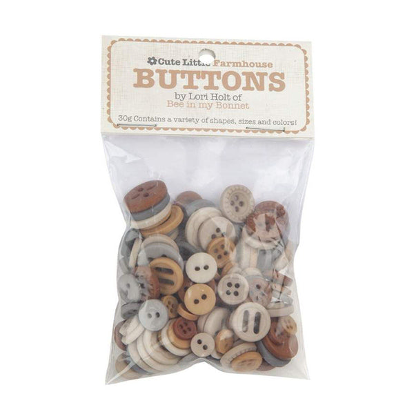 Cute Little Buttons STB-3605 Farmhouse Assortment by Lori Holt - Riley ...