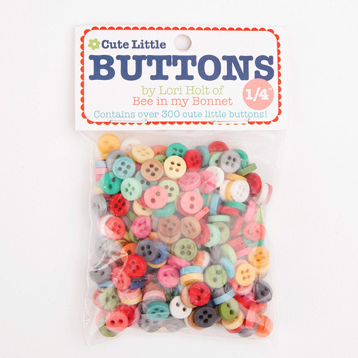 SALE Cute Little Buttons Bag No. 1 STB-6023 - Lori Holt - Riley Blake ...
