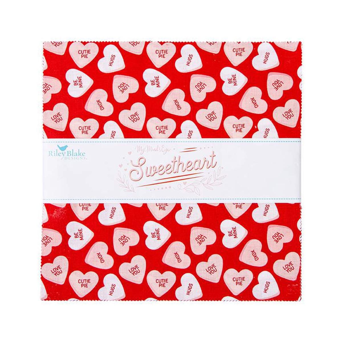 SALE Sweetheart Layer Cake 10" Stacker Bundle - Riley Blake Designs ...