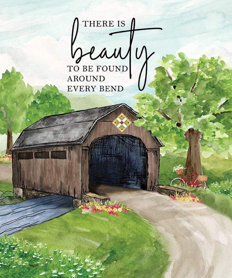 Covered Bridges in Spring – Cute Little Fabric Shop