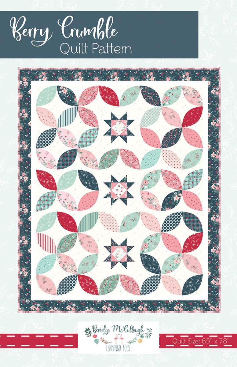 SALE Berry Crumble Quilt PATTERN P138 - Beverly McCullough - Riley Bla ...