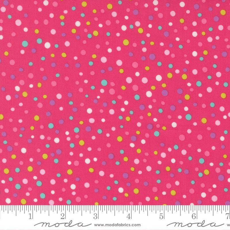 Pick Me Little Dot Polka Dots 22495 Petunia - Moda Fabrics - Spots Sca ...