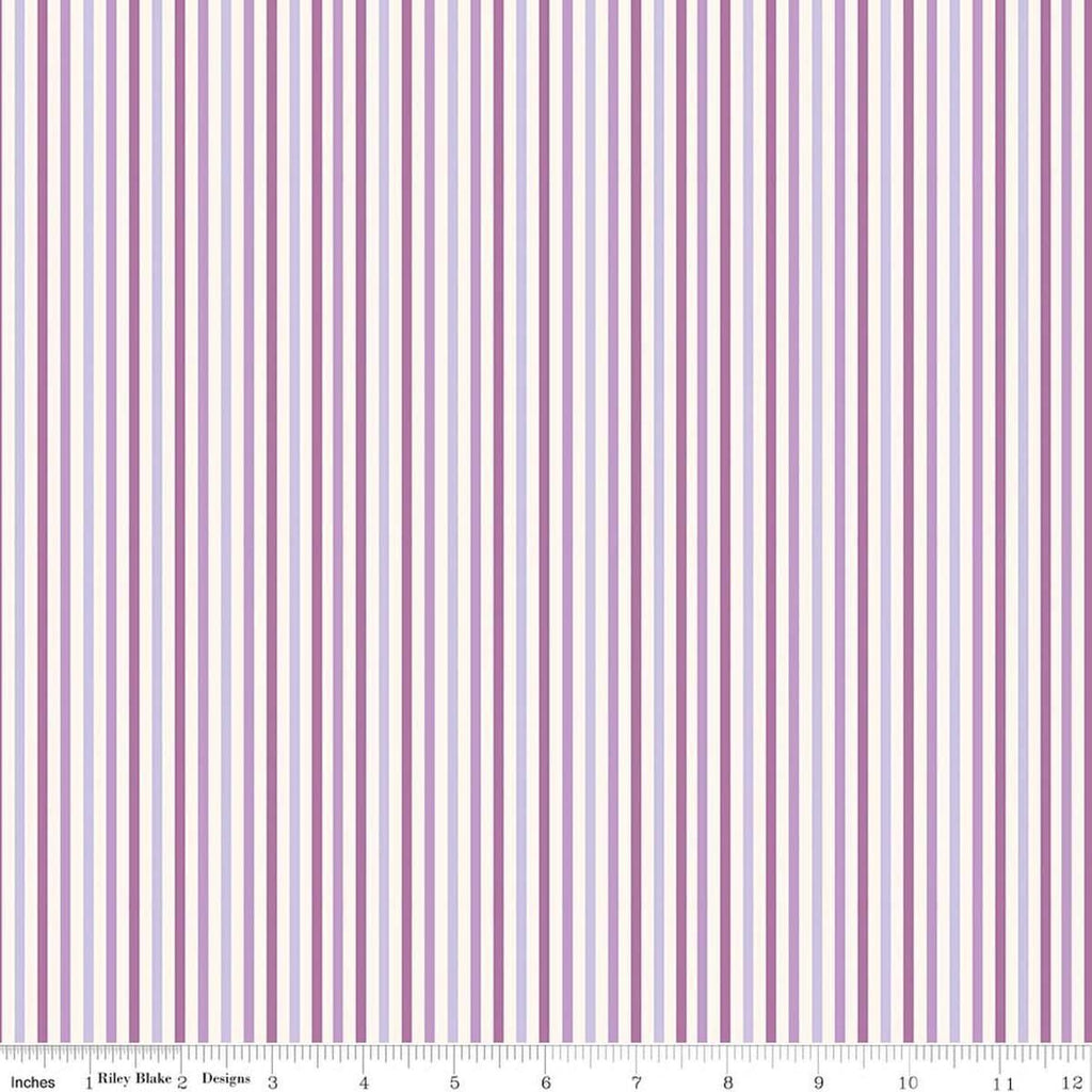 Patchwork Stripes C17245 Purple - Riley Blake Designs - Lines Thin Lin ...