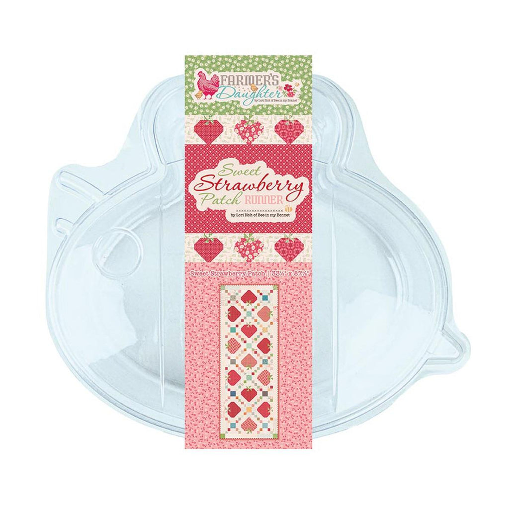 SALE Sweet Strawberry Patch Runner Box Quilt Kit KT-17161 by Lori Holt ...