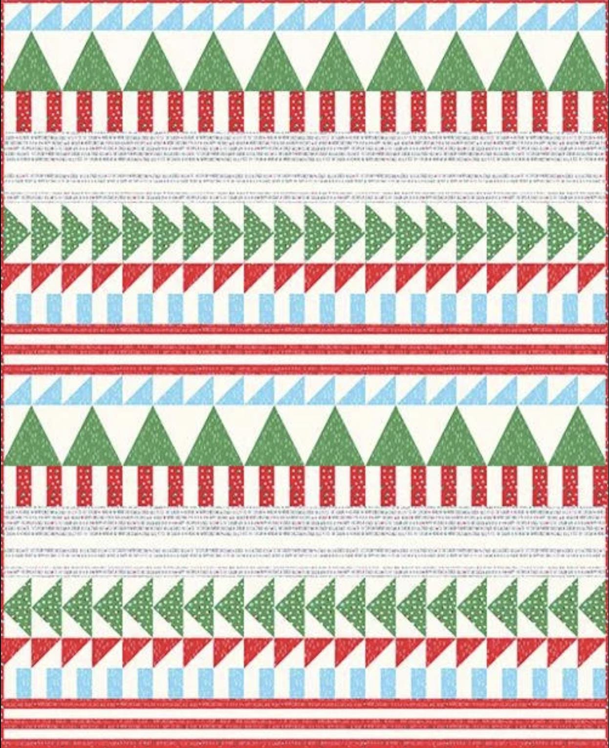 SALE Christmas Tree Farm Quilt Pattern SIH-013 - Stacy Iest Hsu - Moda ...