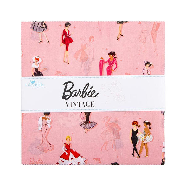 DEAL Barbie™ Vintage Layer Cake 10" Stacker Bundle 10-16890-42 - Riley ...