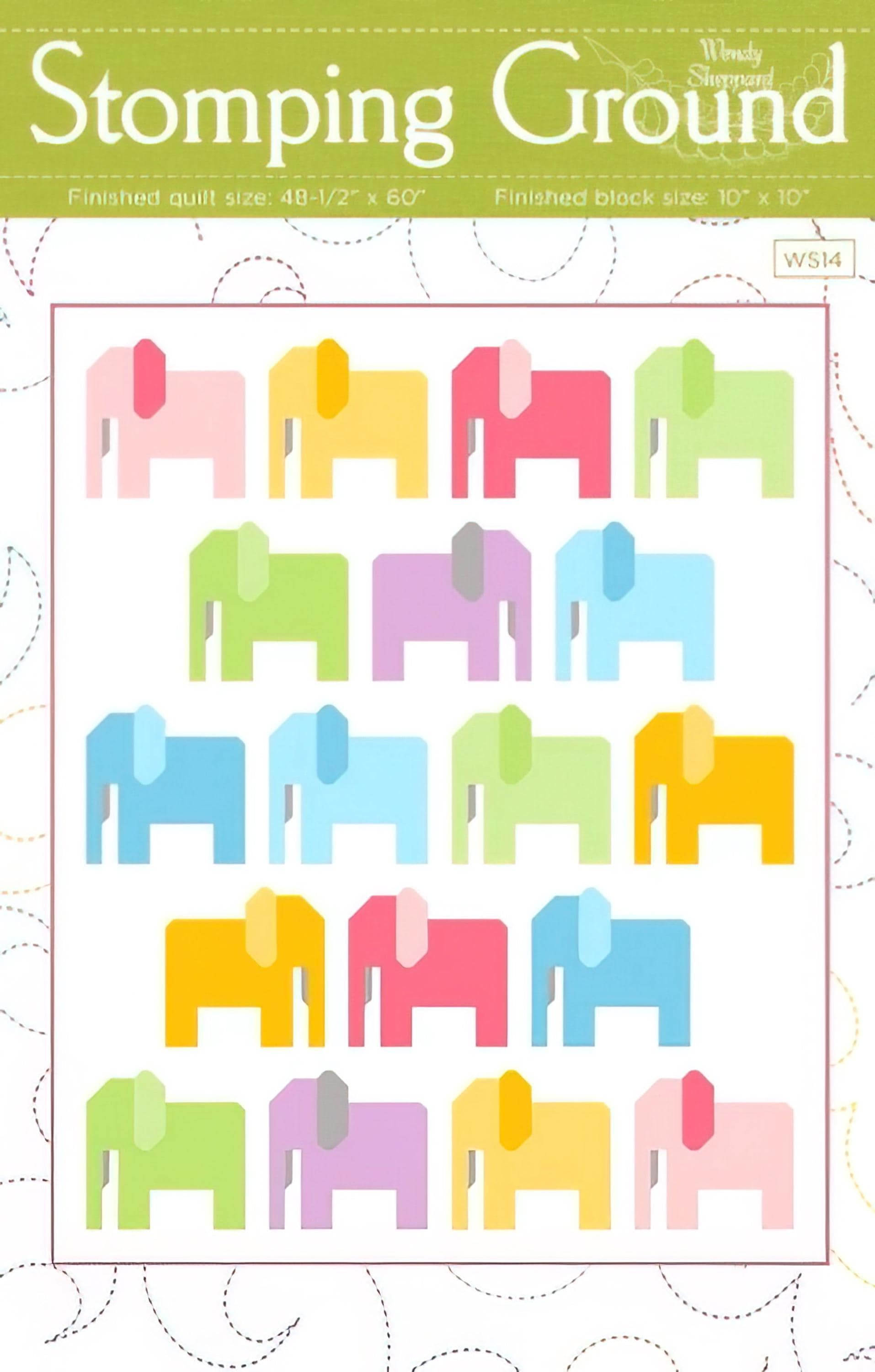 Stomping Ground Quilt Pattern WS-14 - Wendy Sheppard - Moda Fabrics ...